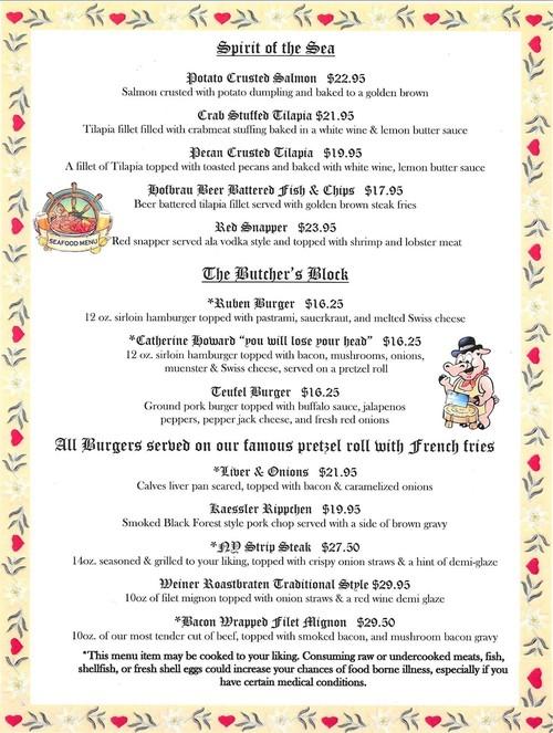 The Village Lanterne menu in Lindenhurst, New York, USA