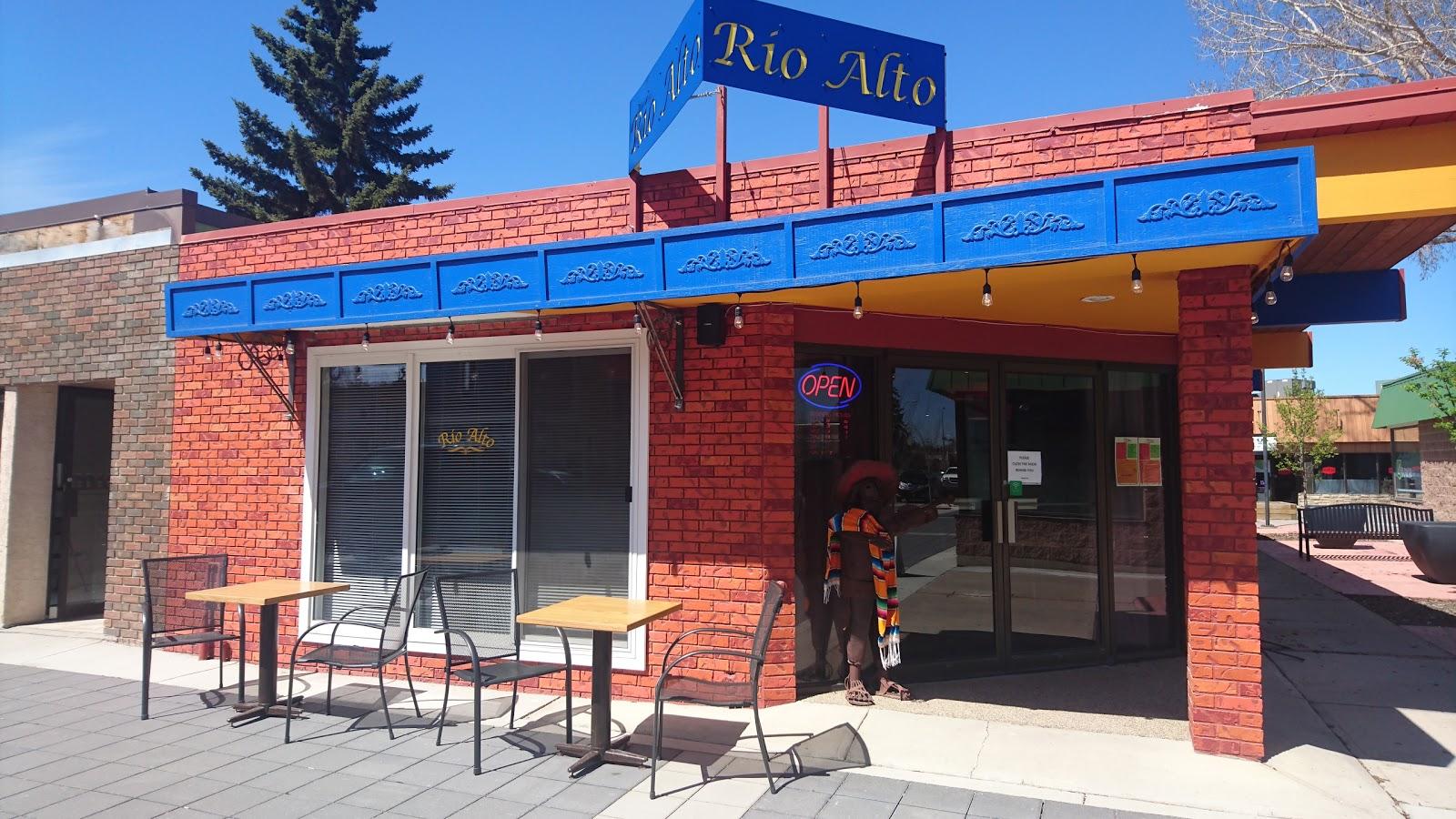 Rio Alto Authentic Mexican Food menu in High River, Alberta, Canada