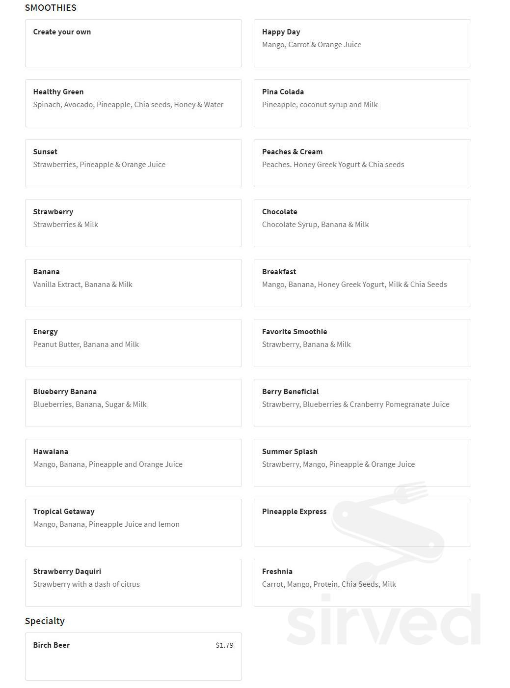Piki's Café and Torta Shop menus in Hopkins, Michigan, United States