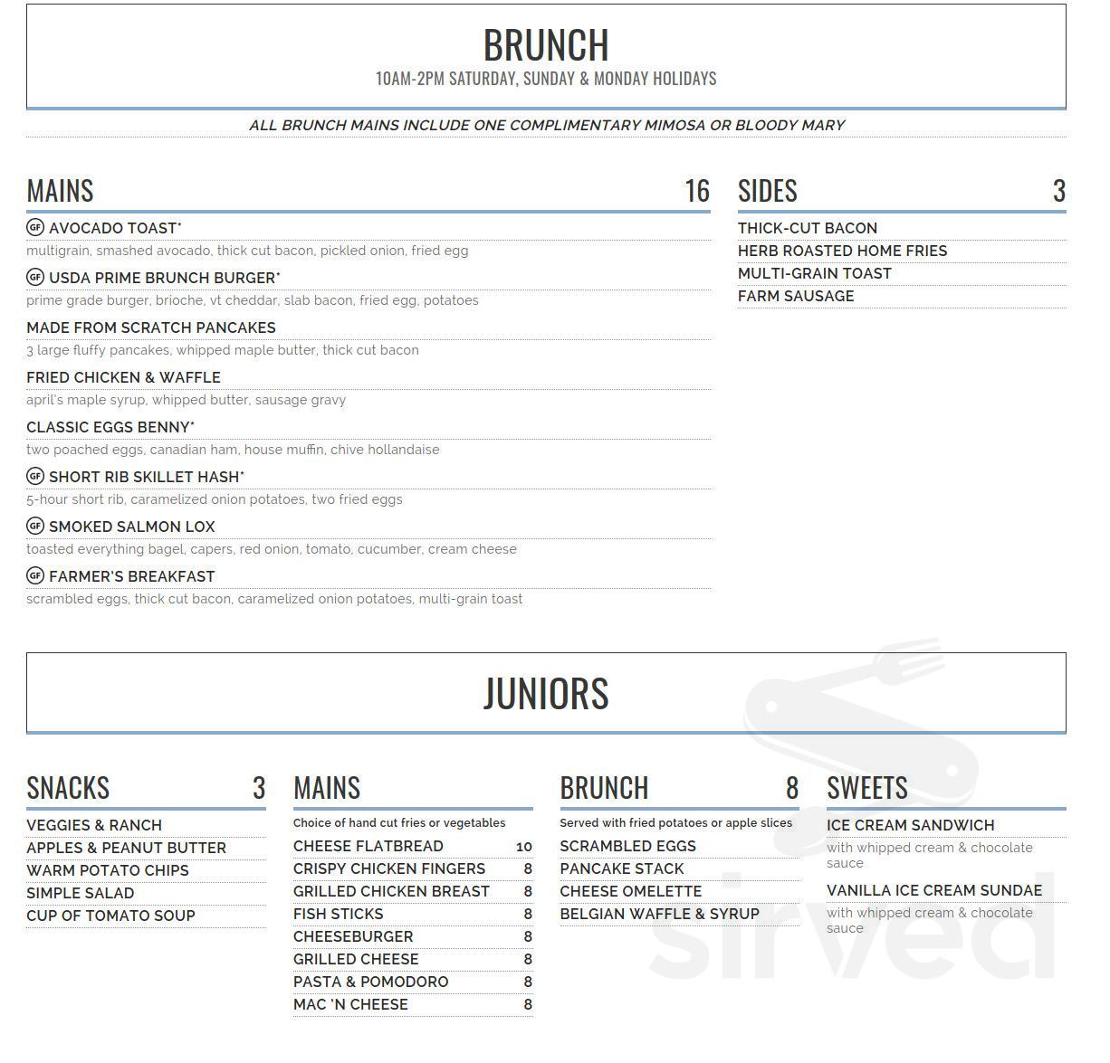 The Local Kitchen & Drinks menus in Wellesley Hills, Massachusetts ...