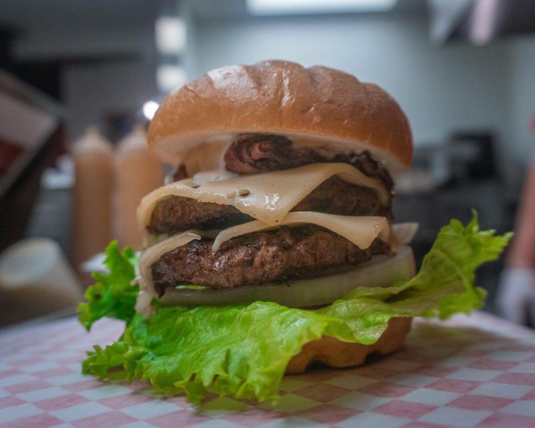 Burly Burger menu in Ogden, Utah, USA