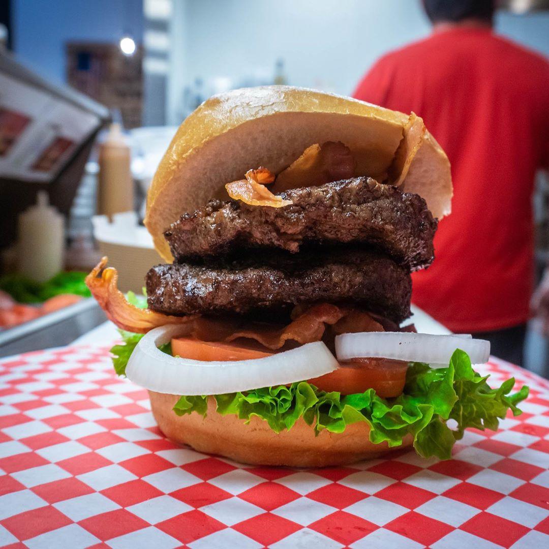 Burly Burger menu in South Weber, Utah, USA