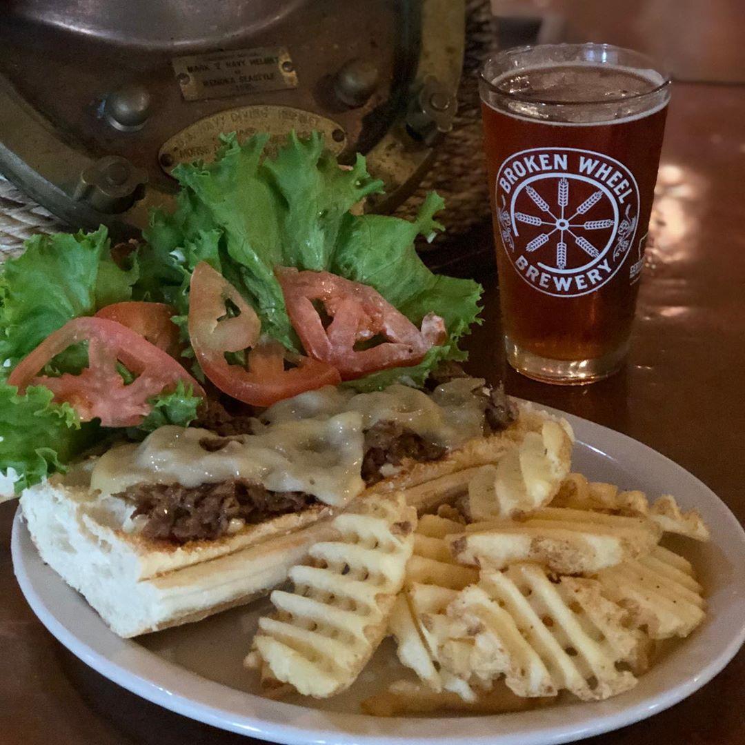 Broken Wheel Brewery & Bistro menu in Marksville, Louisiana, USA