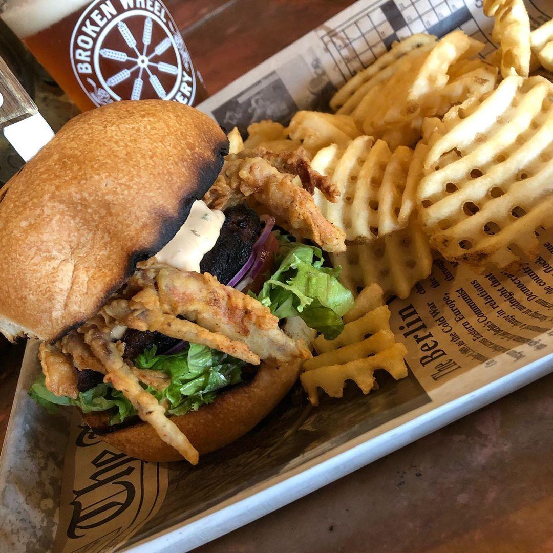 Broken Wheel Brewery & Bistro menu in Marksville, Louisiana, USA