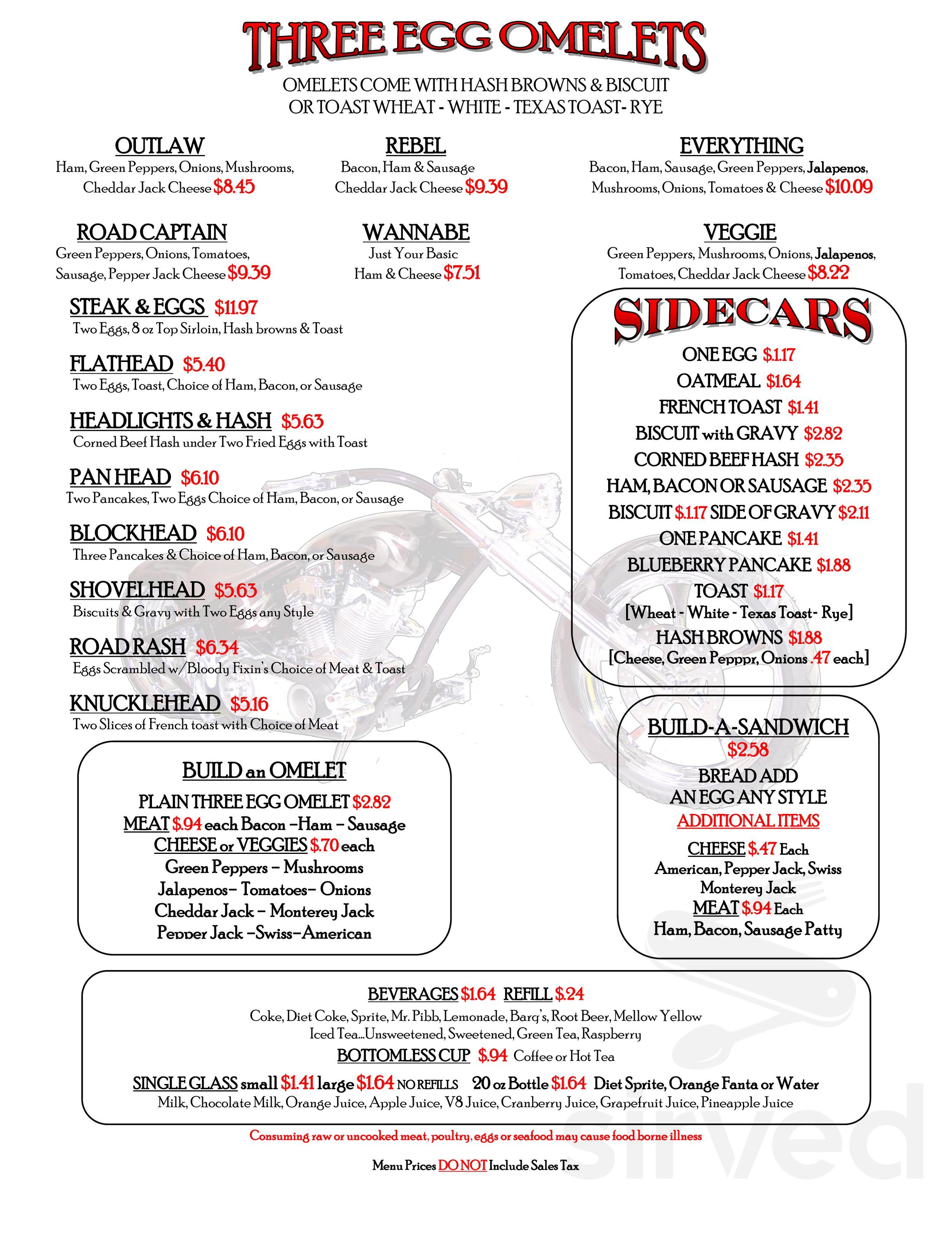 Poopy's Pub menu in Savanna, Illinois, USA