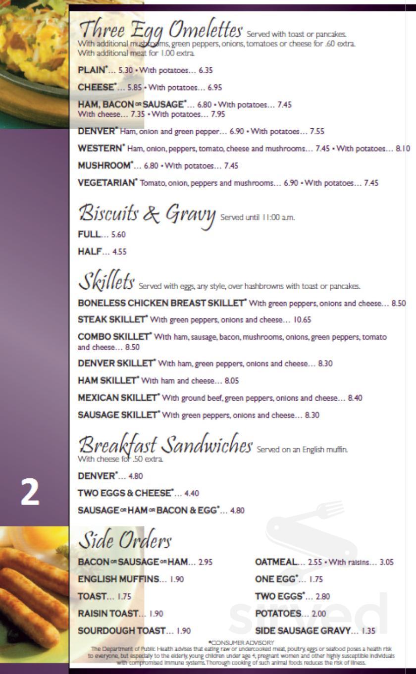 Cedar Falls Family Restaurant menu in Cedar Falls, Iowa, USA
