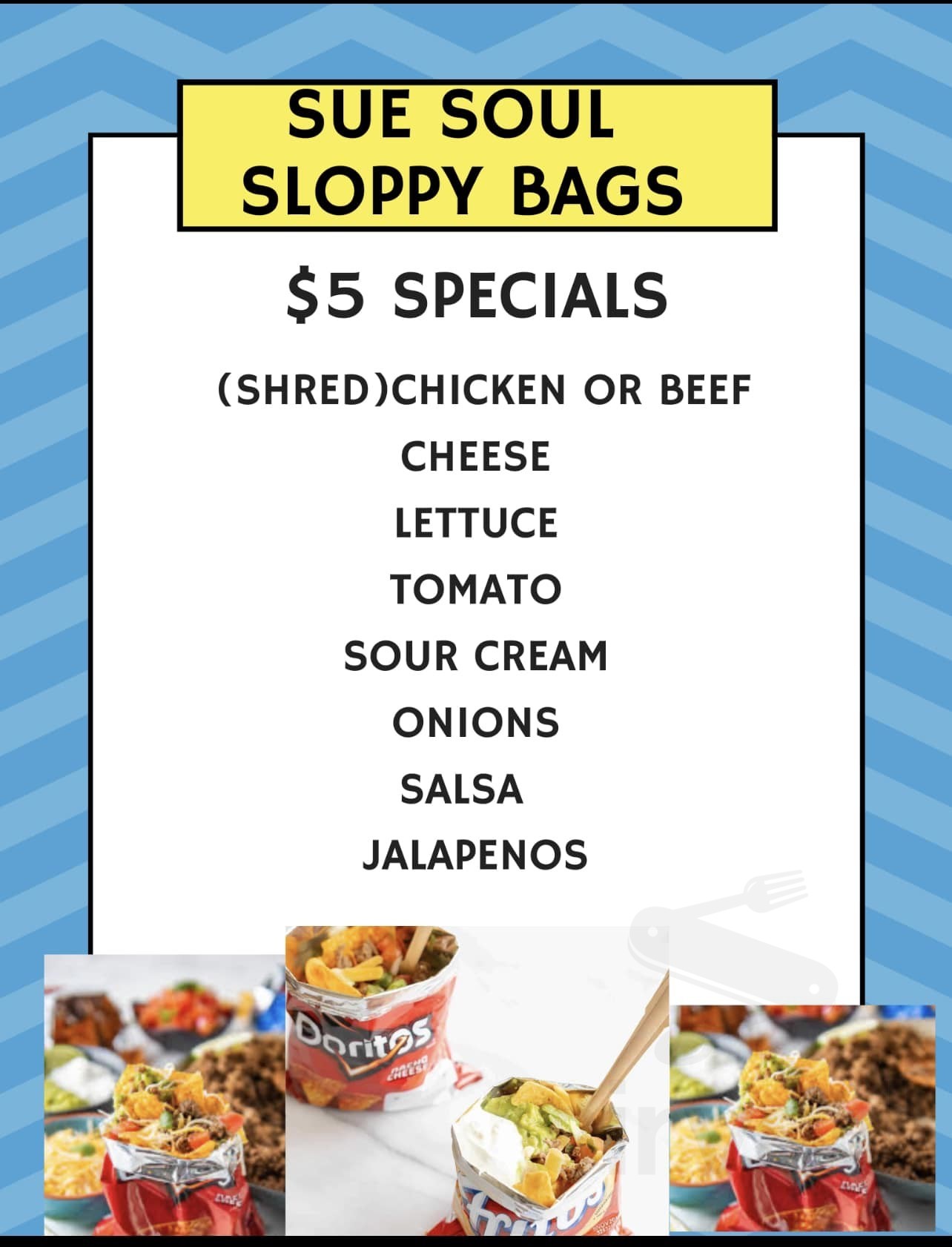 Sue Soul Food Heaven menu in Phoenix, Arizona, USA