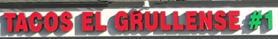 Menu for Tacos El Grullense in Redwood City, CA | Sirved