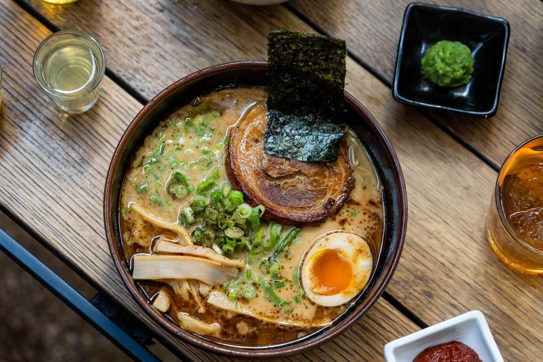 Ramen Tatsu-Ya menu in Austin, Texas, USA