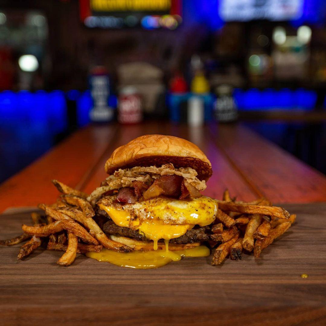 The Backyard Bar Stage and Grill menu in Waco, Texas, USA