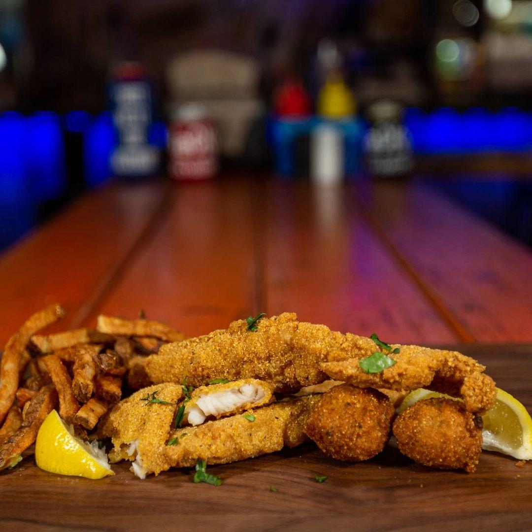 The Backyard Bar Stage and Grill menu in Waco, Texas, USA