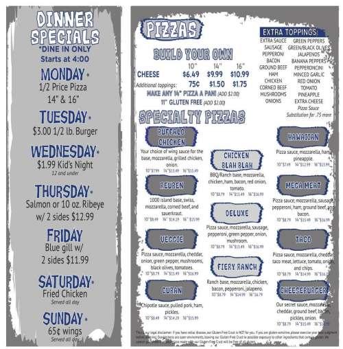 Germantown Grille Menu In Germantown Hills Illinois USA Germantown Grille Menu In Germantown Hills Illinois USA