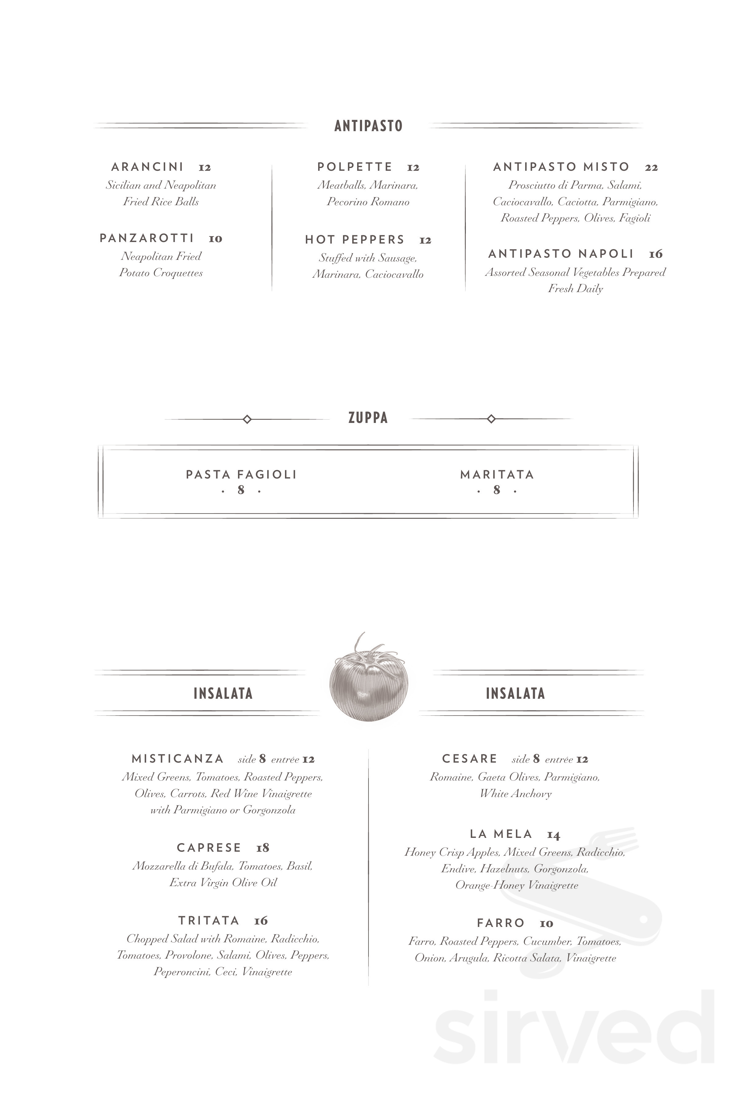 Il Pizzaiolo Warrendale menu in Warrendale, Pennsylvania, USA