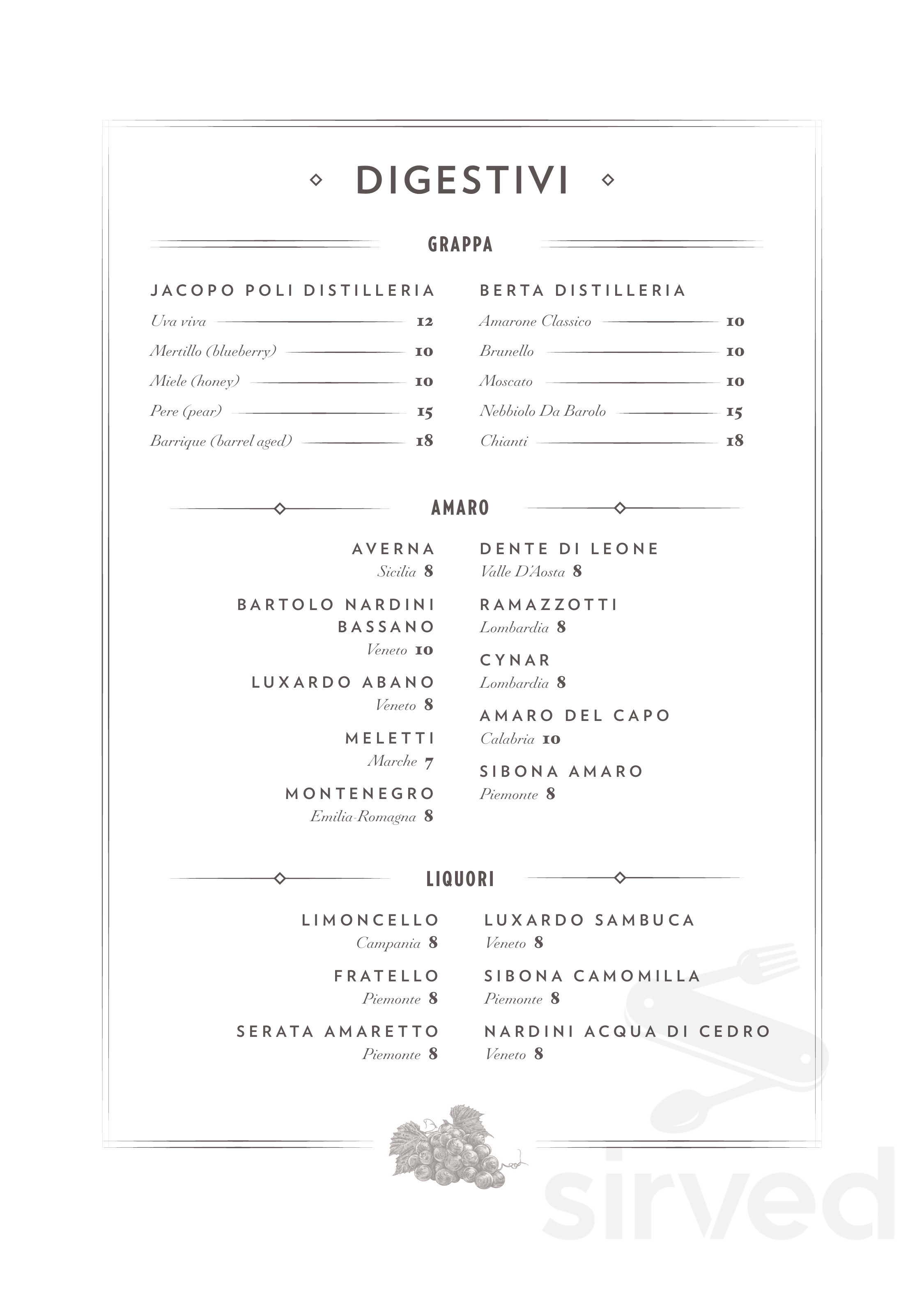 Il Pizzaiolo Warrendale menu in Warrendale, Pennsylvania, USA