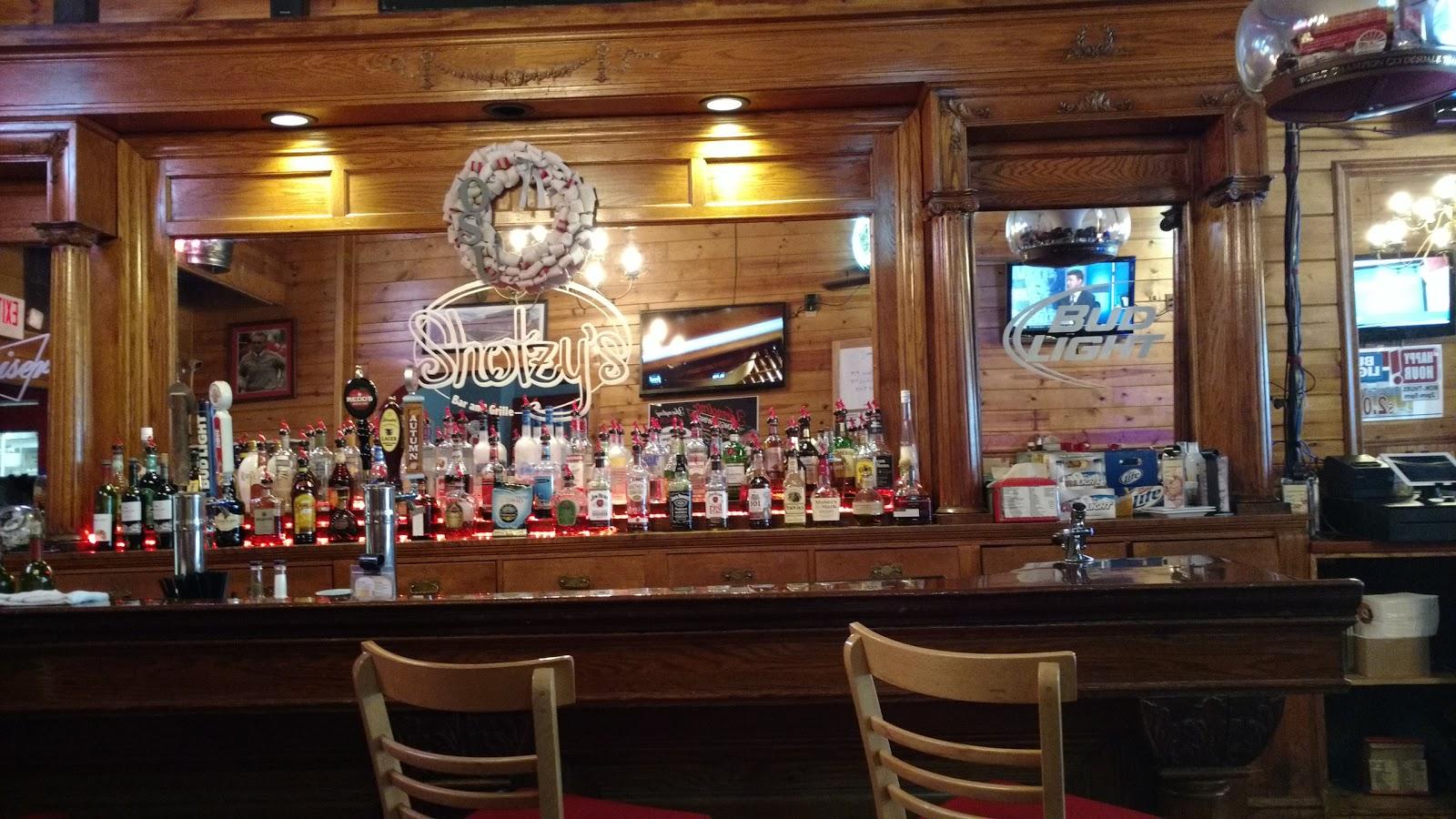Shotzy's Bar & Grille menu in Upper Sandusky, Ohio, USA