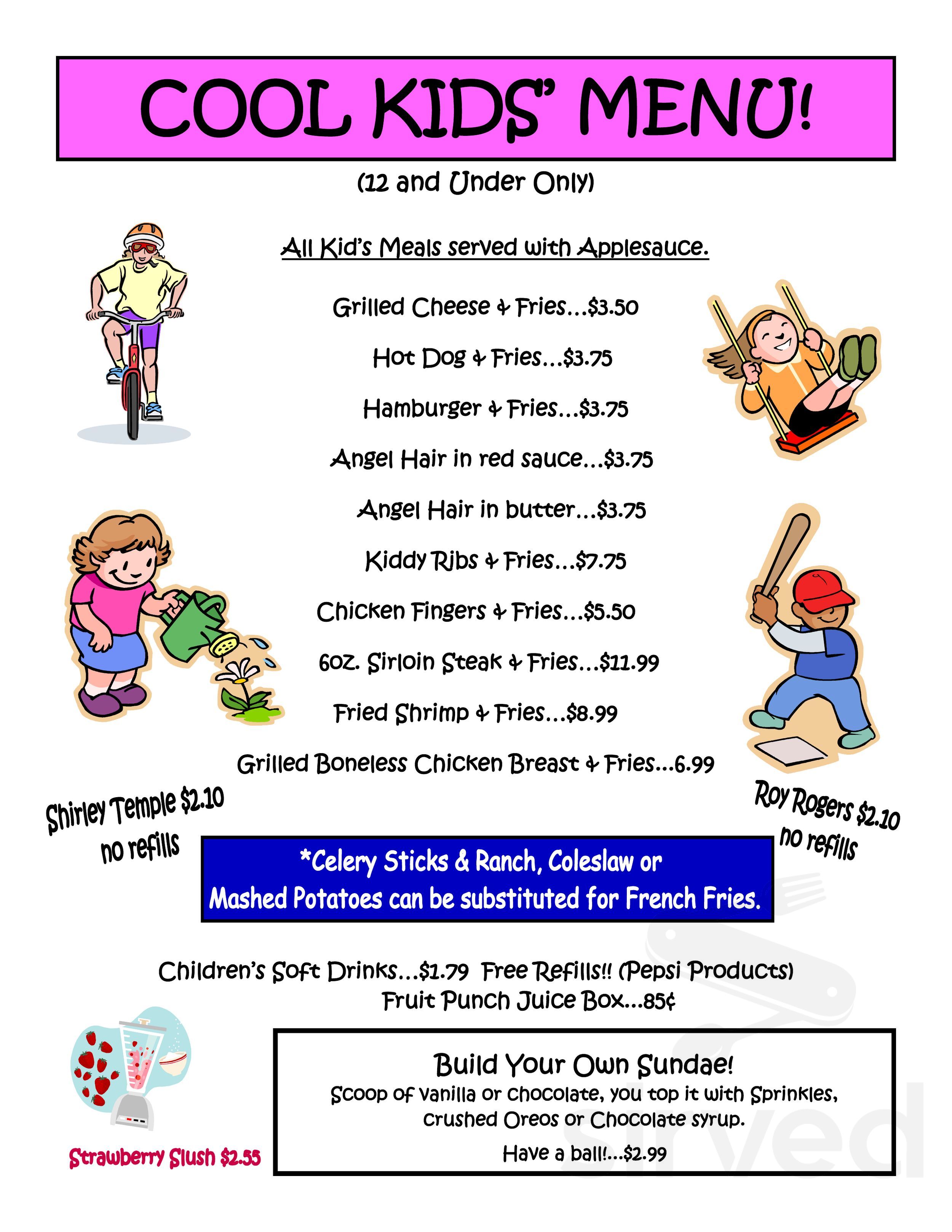 Harold's Inn menus in Aliquippa, Pennsylvania, United States