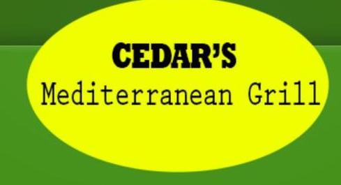 Menu for Cedar's Mediterranean Grill in Stroudsburg, PA | Sirved