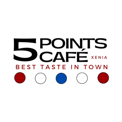 Menu for 5 Points Cafe in Xenia, OH | Sirved