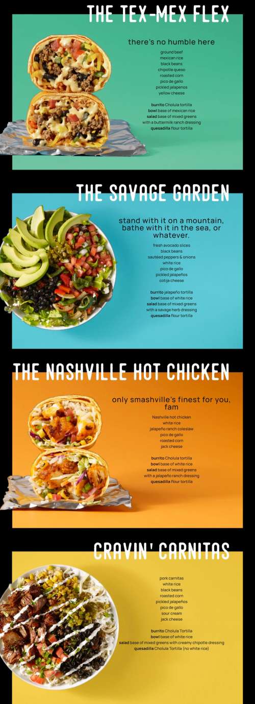 Savage Burrito menu in Woodbridge, Virginia, USA