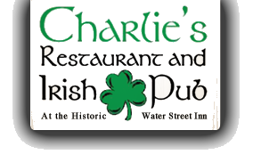Menu for Charlie's Irish pub in Stillwater, MN | Sirved