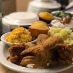 The Four Way Soul Food Restaurant menu in Memphis, Tennessee, USA