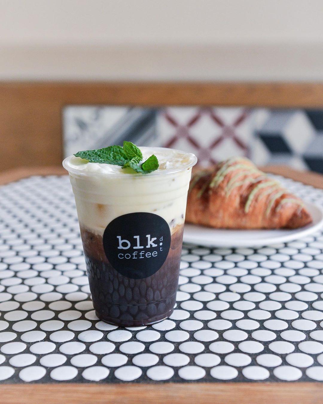 Blk Dot Coffee menu in Orange, California, USA