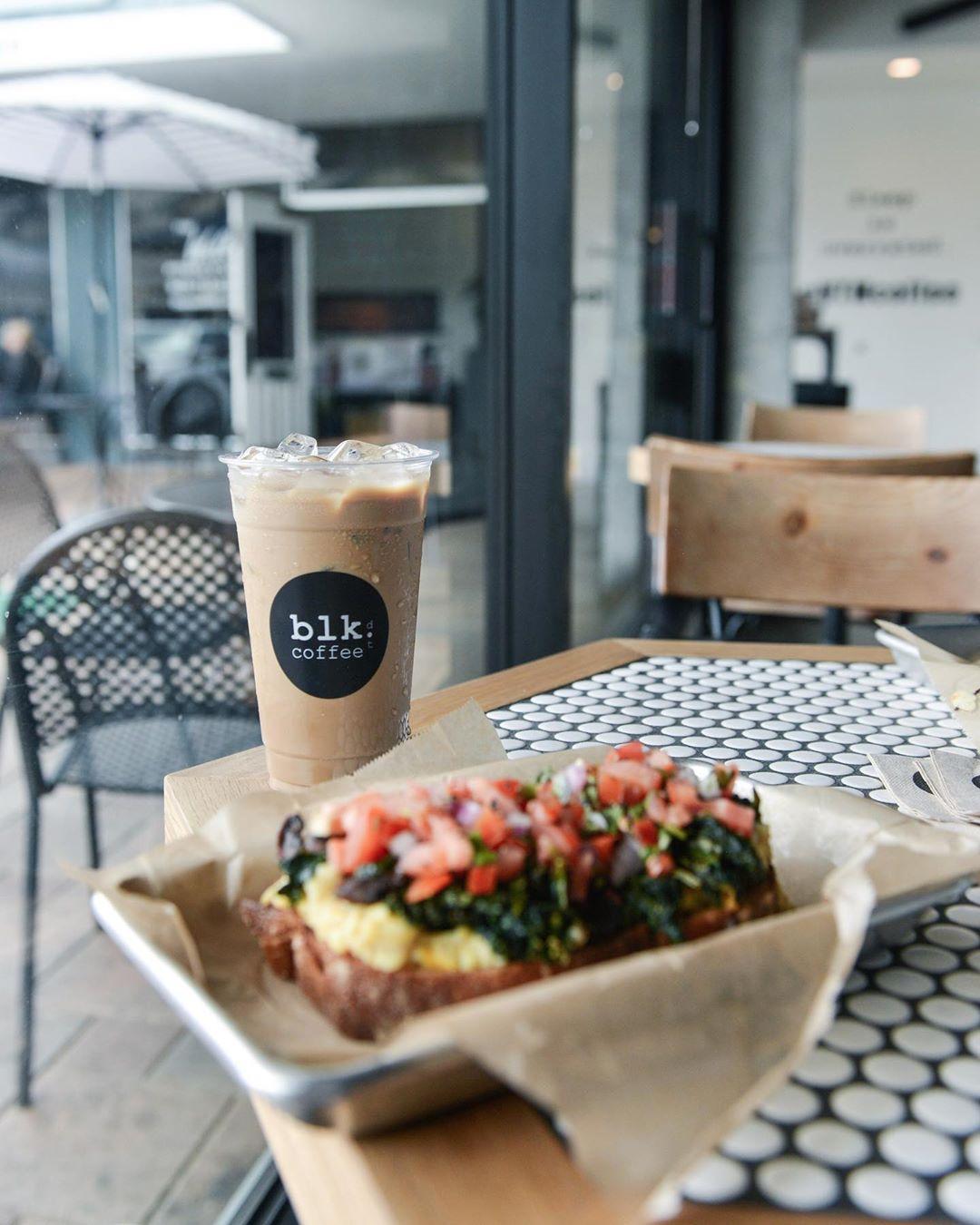 Blk Dot Coffee menu in Orange, California, USA