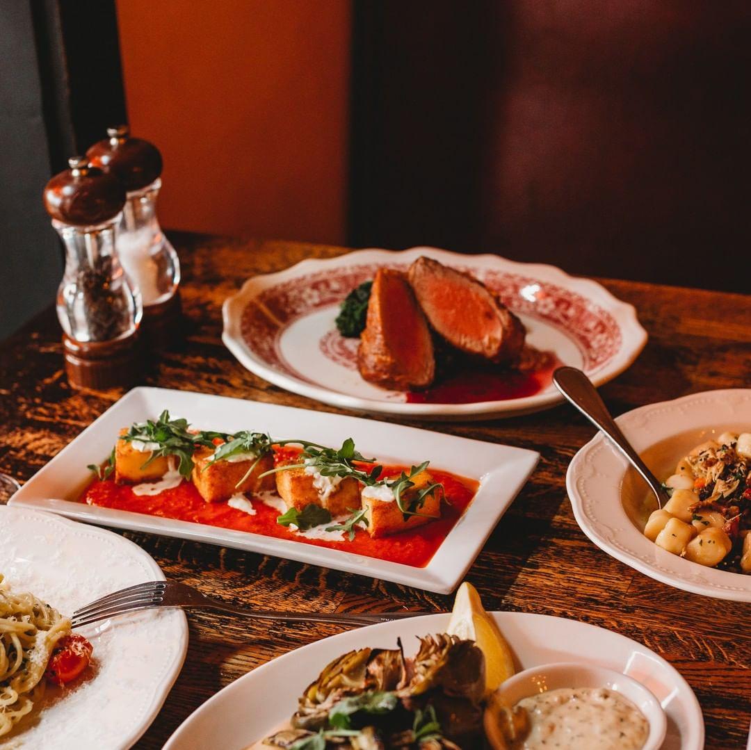 Treva menu in West Hartford, Connecticut, USA