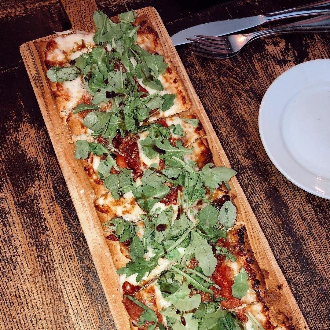 Treva menu in West Hartford, Connecticut, USA