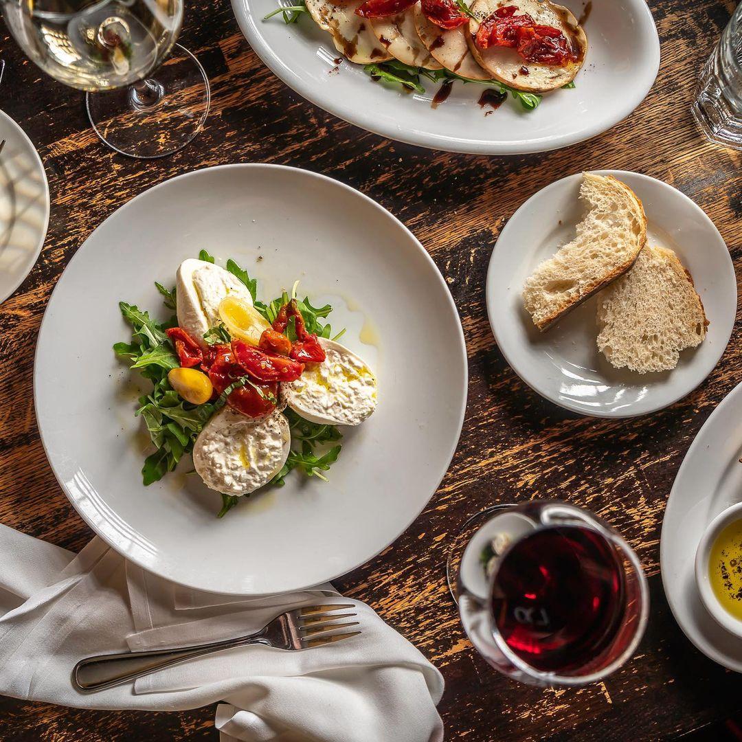 Treva menu in West Hartford, Connecticut, USA