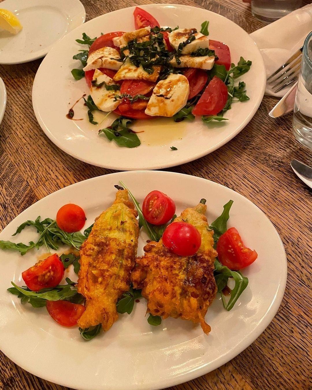 Treva menu in West Hartford, Connecticut, USA