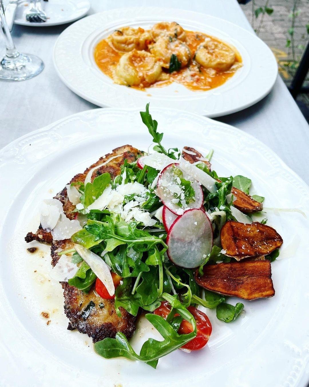 Treva menu in West Hartford, Connecticut, USA