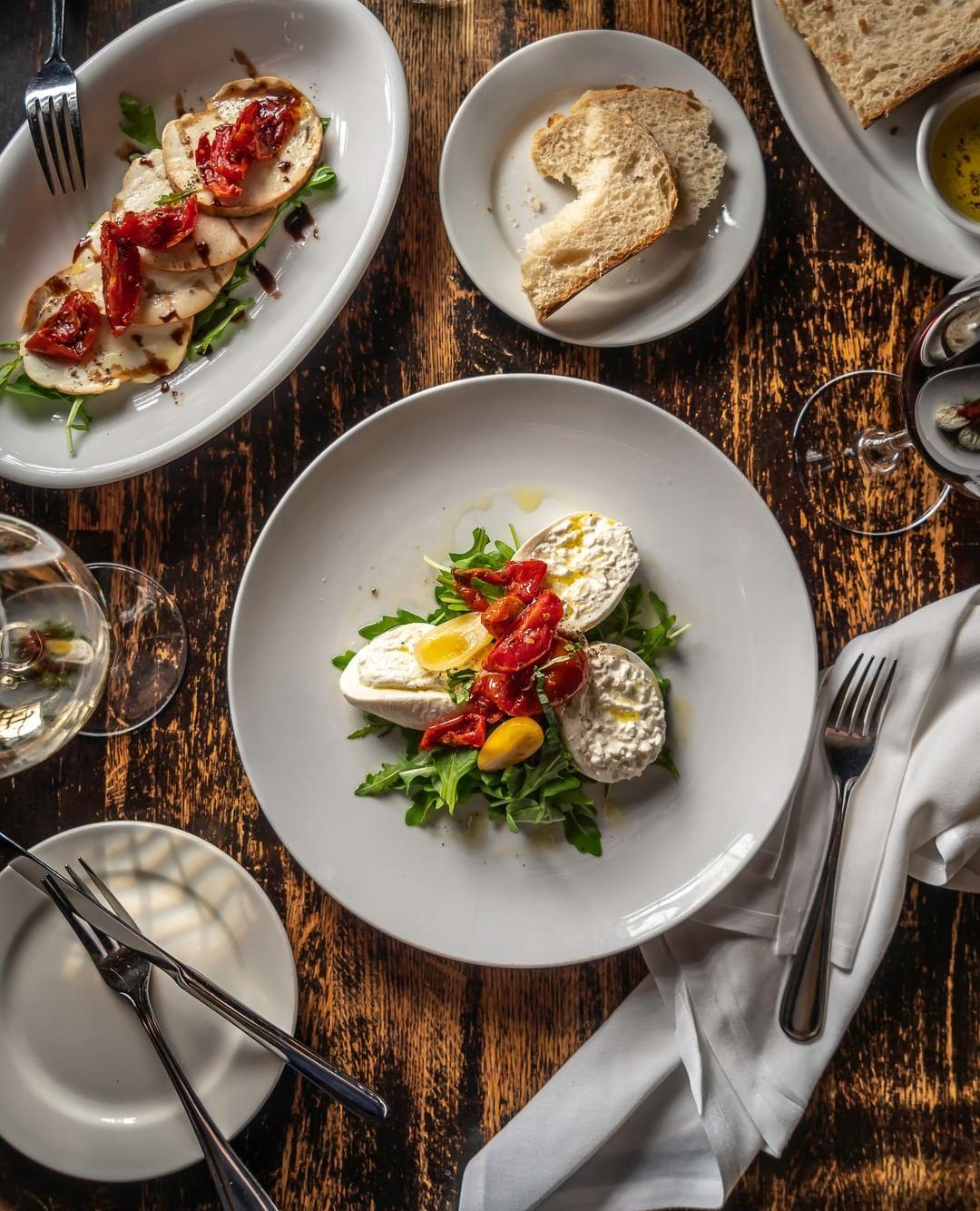 Treva menu in West Hartford, Connecticut, USA