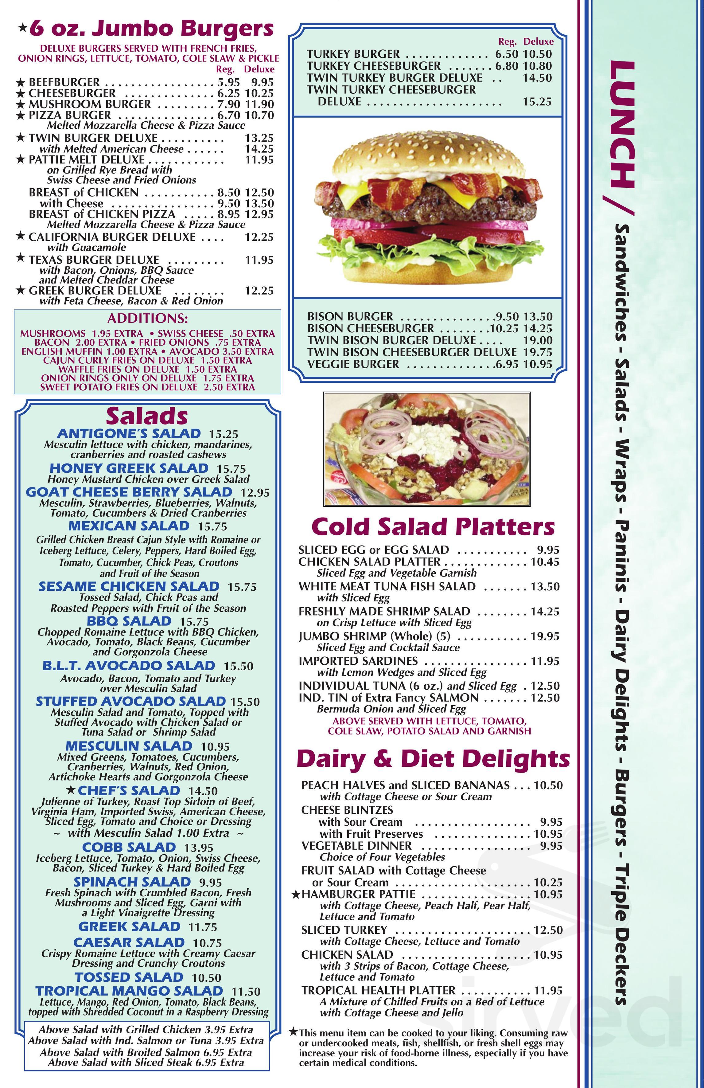 Menu for Coram Diner in Coram, NY | Sirved