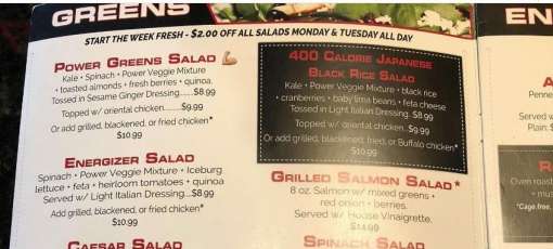 Menu for Chatters in Pittsburg, KS | Sirved