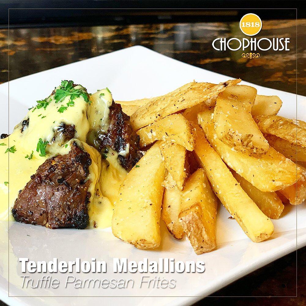 1818 Chophouse menu in Edwardsville, Illinois, USA