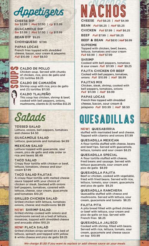 Señor Barrigas Mexican Restaurant-Hamilton menu in Hamilton, Missouri, USA