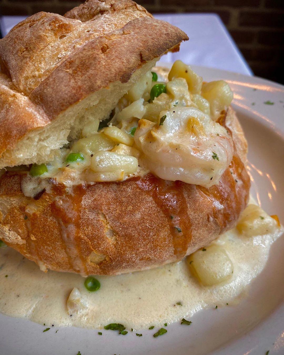 LIR menu in Boston, Massachusetts, USA