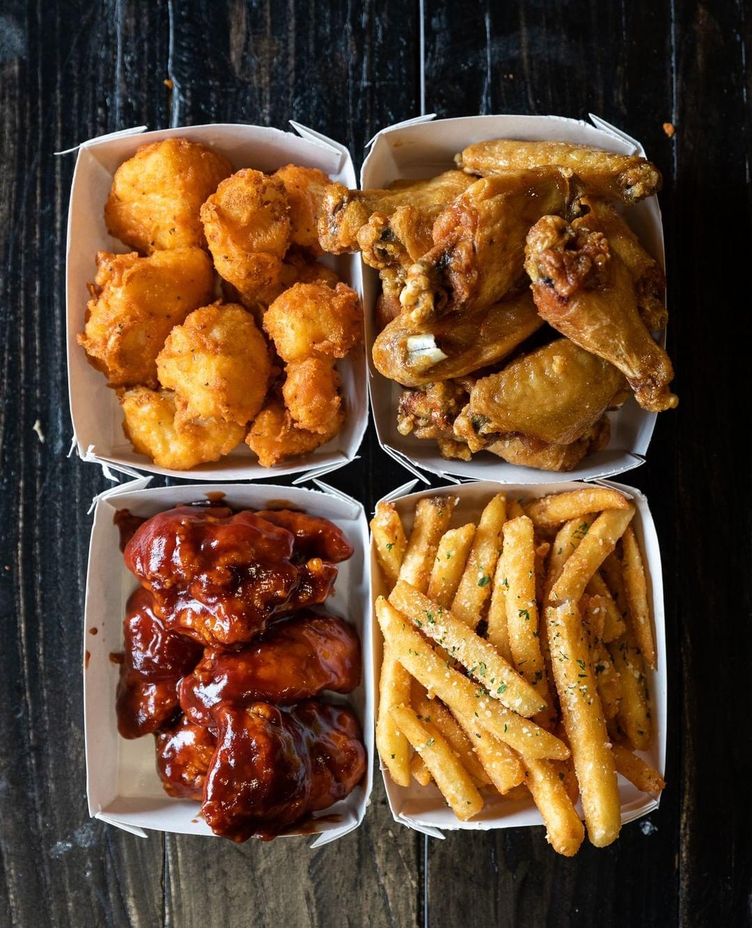 Wing Snob menu in Detroit, Michigan, USA