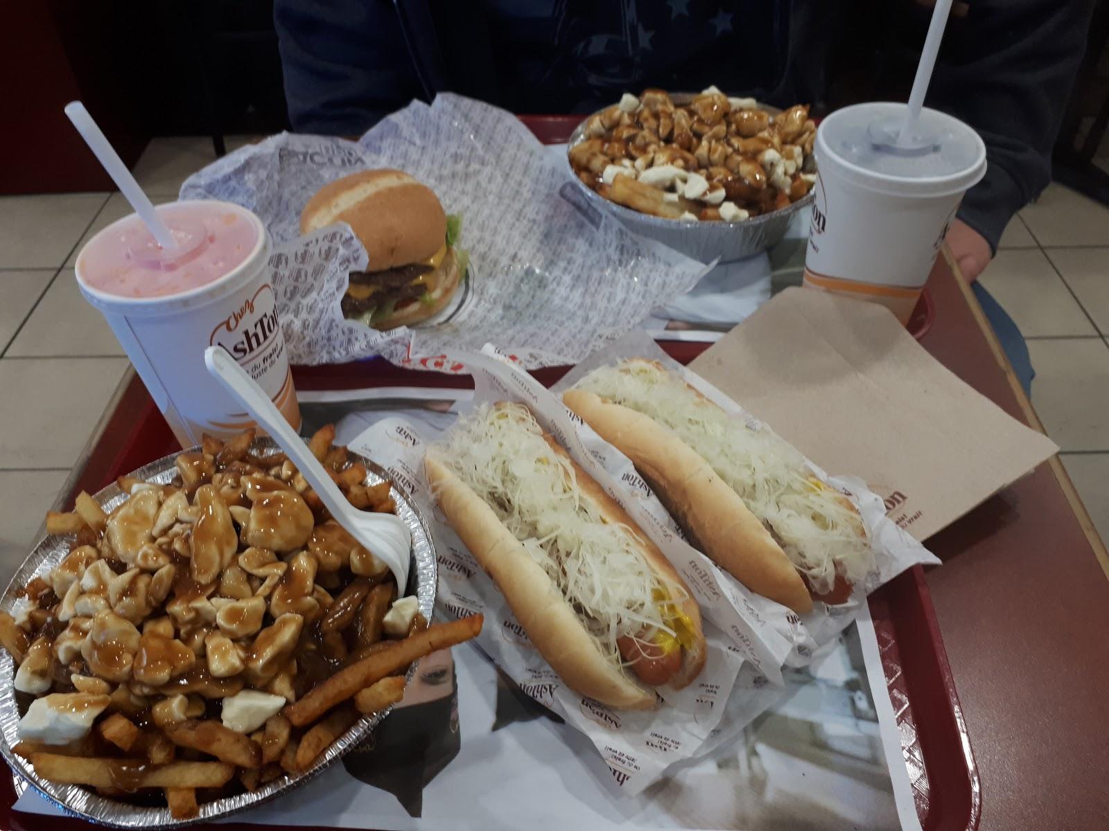 Chez Ashton menu in Québec, Quebec, Canada