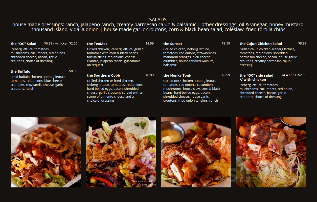 Little Bite Of Everything menu in Dickson, Tennessee, USA