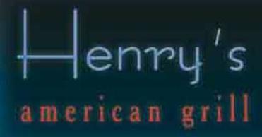 Menu for Henry's American Grill in Henderson, NV | Sirved