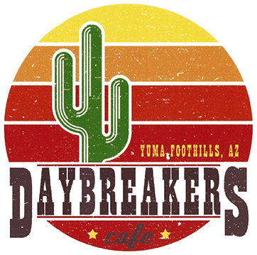 Daybreakers 2 menu in Yuma, Arizona, USA