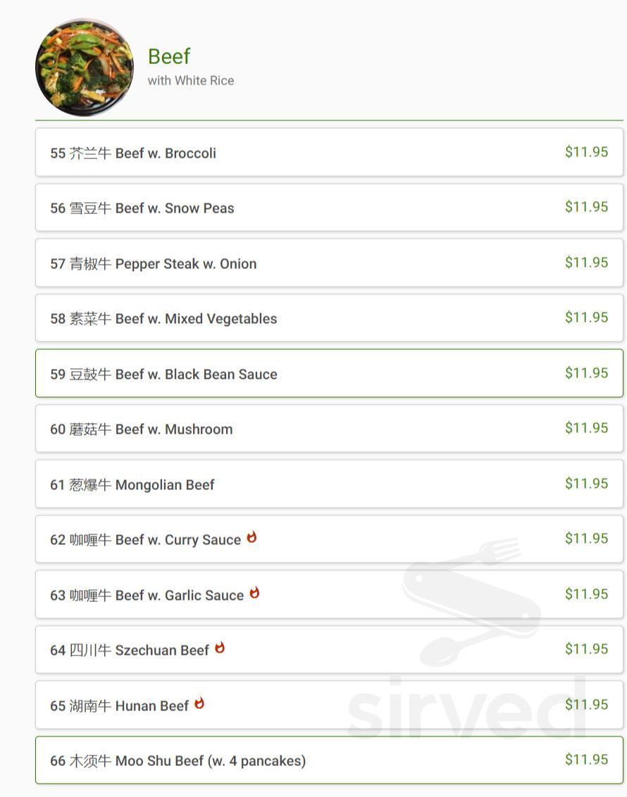 Menu - Destin FL's New Dragon Chinese Buffet and Mongolian Grill | Sirved