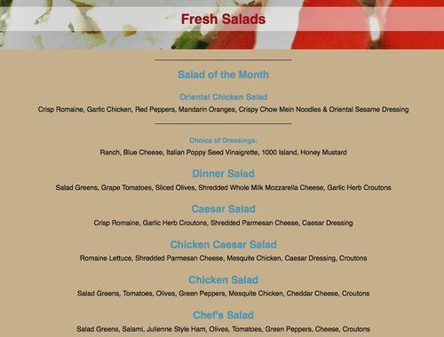 Ferino's Pizzeria menu in Port Hadlock-Irondale, Washington, USA