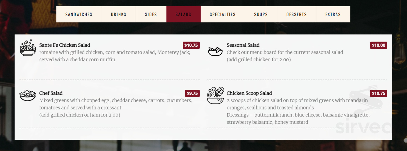 Wildberry Cafe And Catering menus in Lebanon, Tennessee, United States