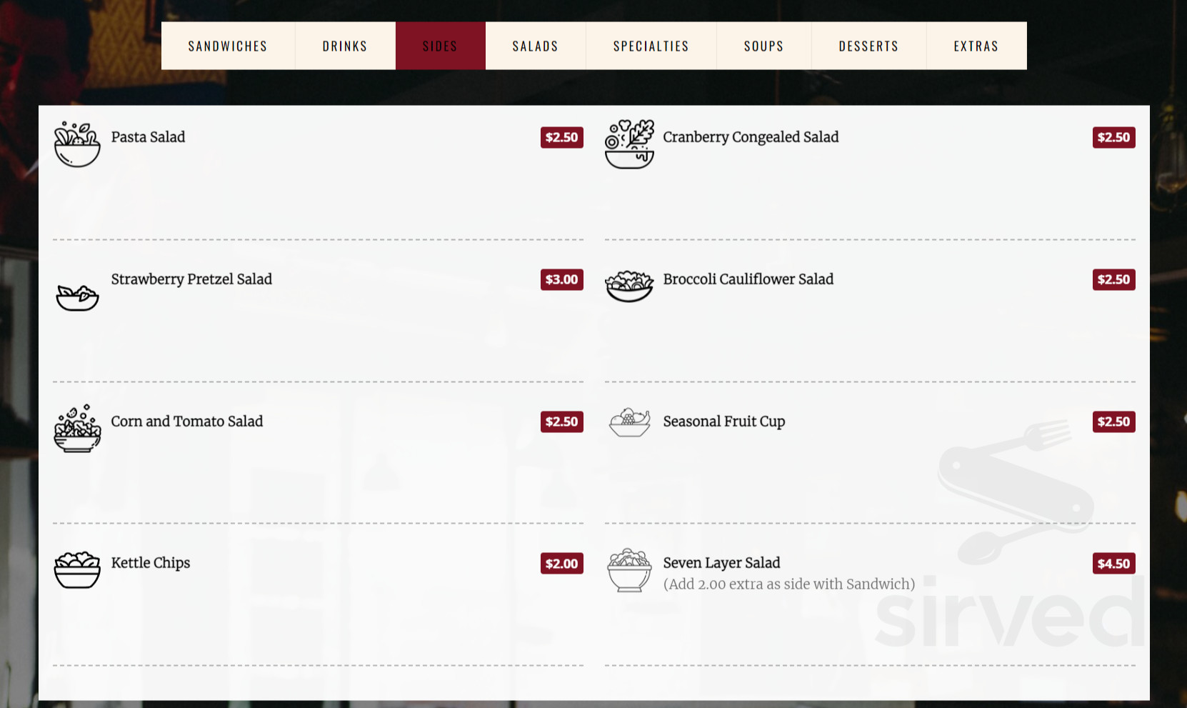 Wildberry Cafe And Catering menus in Lebanon, Tennessee, United States