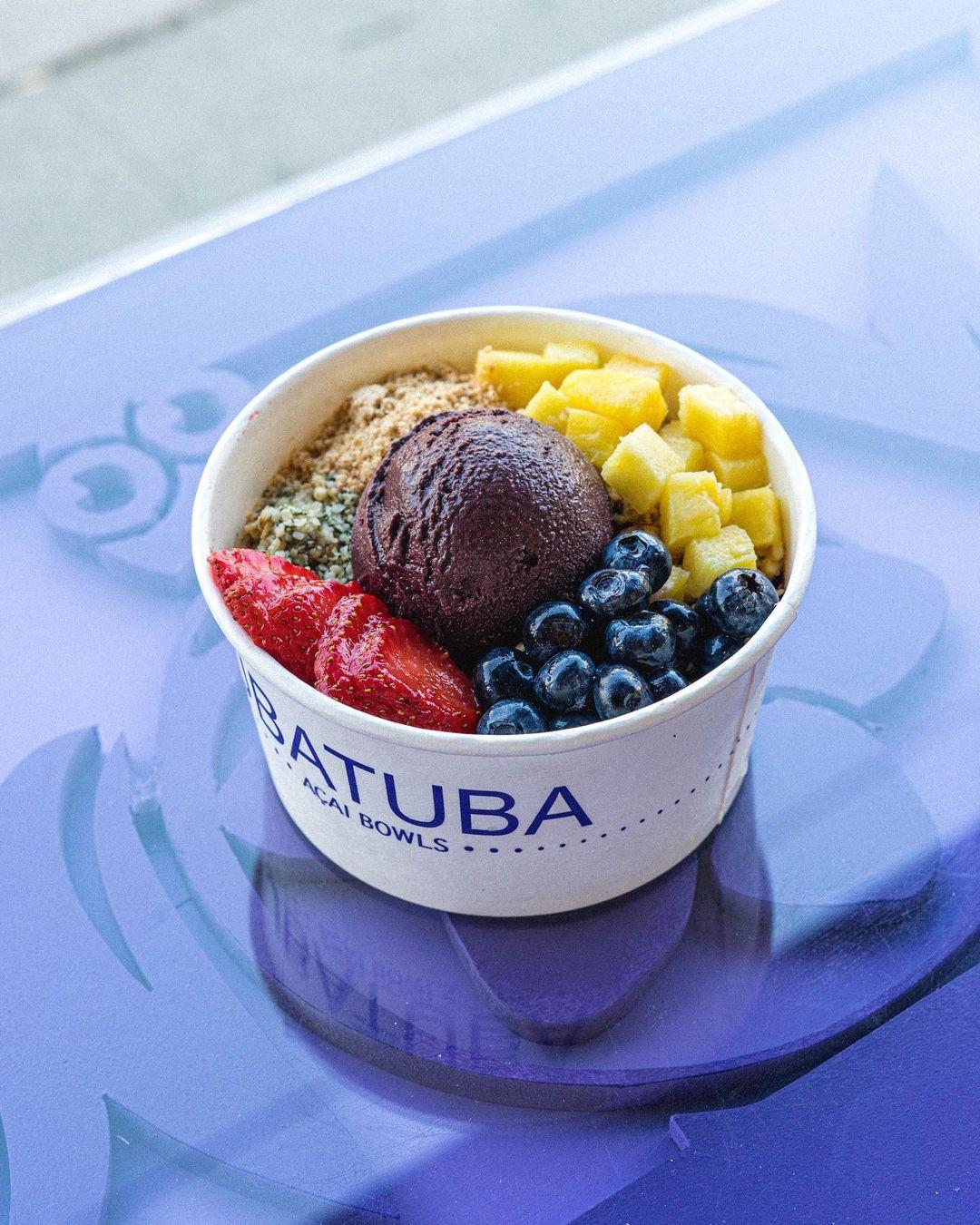 Ubatuba Acai menus in Claremont, California, United States