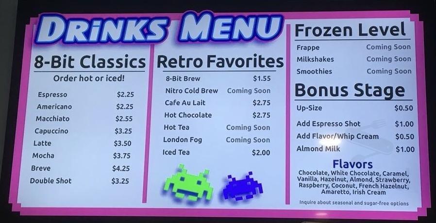 Menu for 8 Bit Donuts in Savannah, GA | Sirved