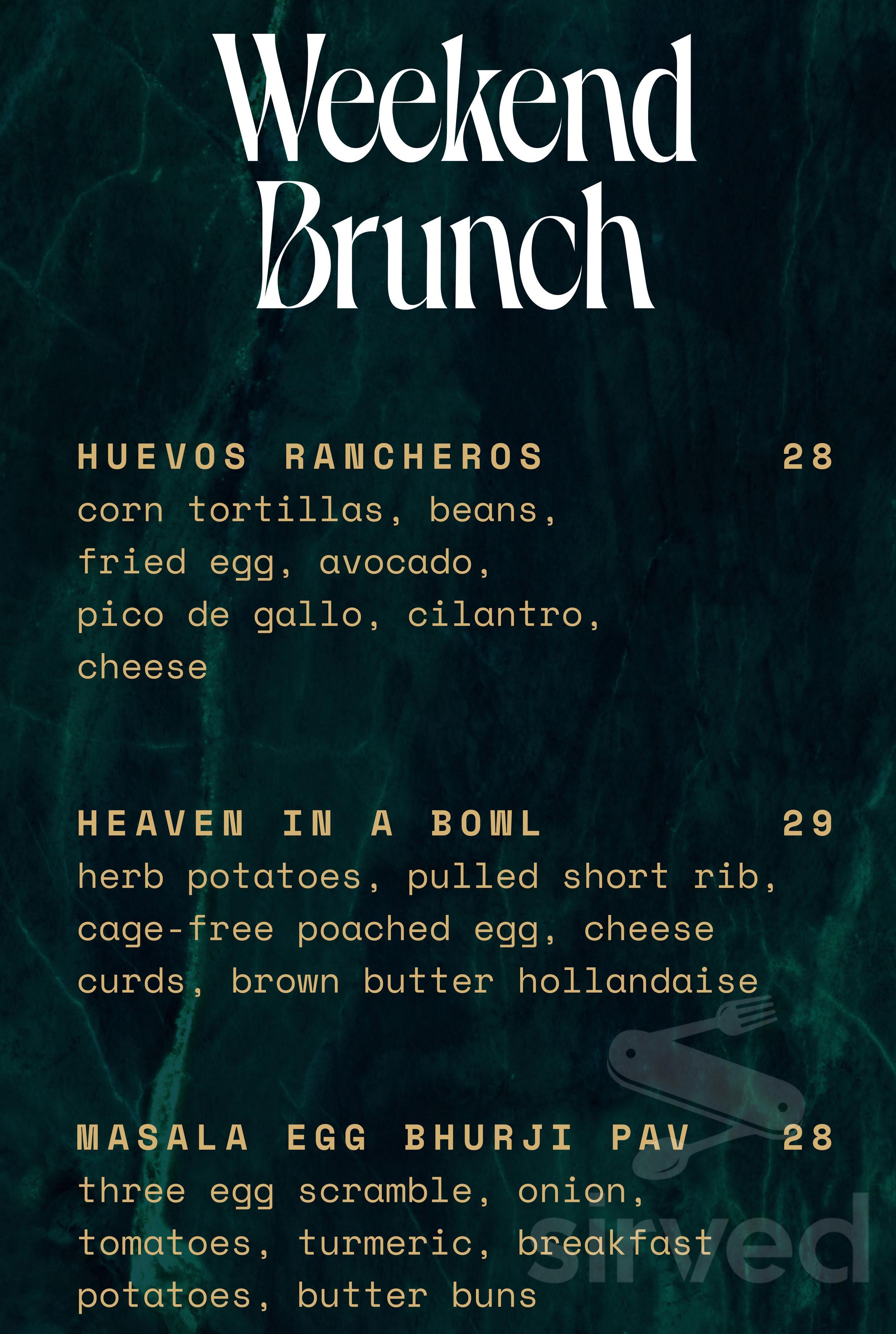 Reflections : The Winter Terrace menu in Vancouver, British Columbia ...